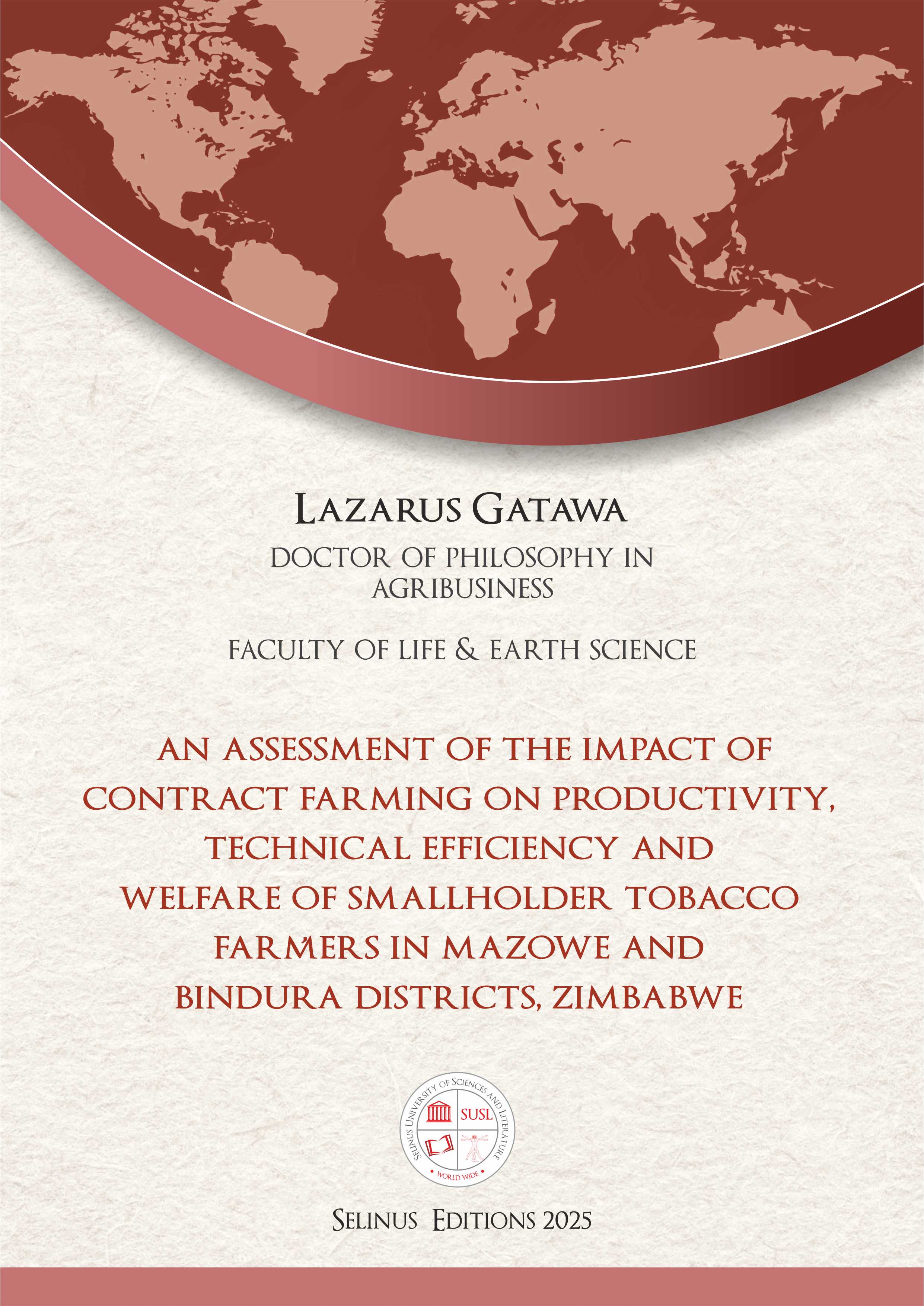 Thesis Lazarus Gatawa | Selinus University